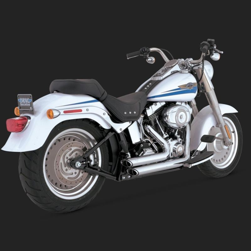Vance & Hines SHORTSHOTS STAGGERED SOFTAIL 1986 - 2009 Chrome ...